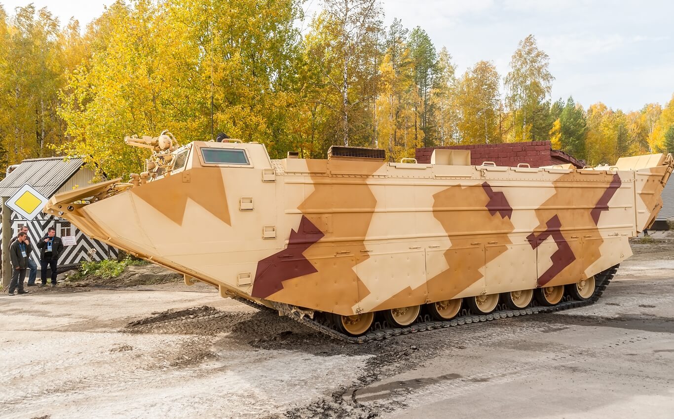 Przejażdżka Wojskową Amfibią Gąsienicową - Prezentmarzeń